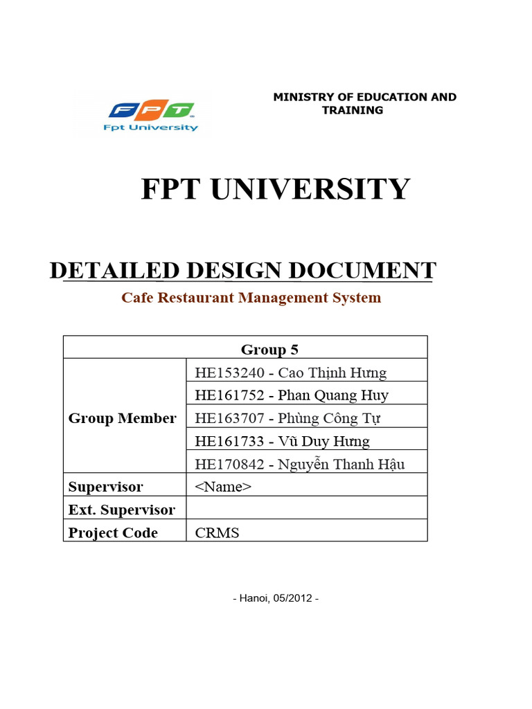 Cafe Management System Design | PDF | Databases | Programming