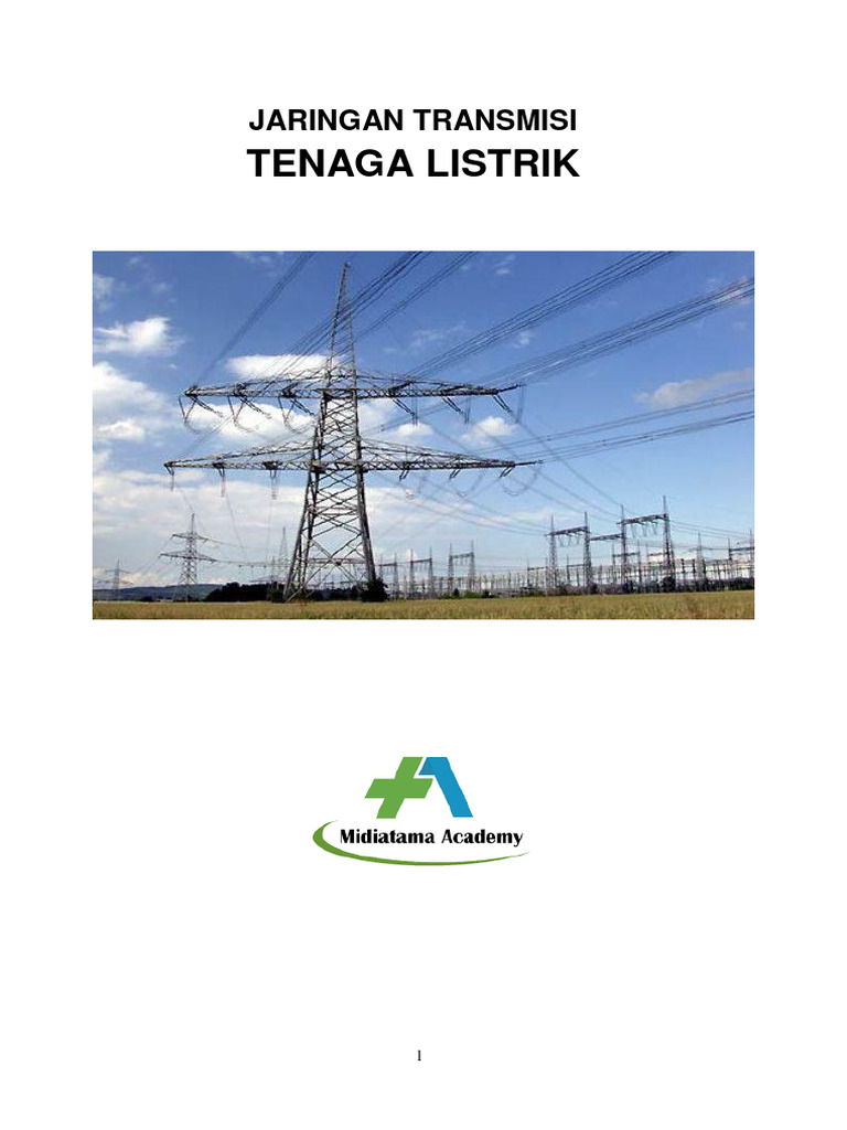 Jaringan Transmisi Tenaga Listrik | PDF | Komputer | Teknologi & Rekayasa