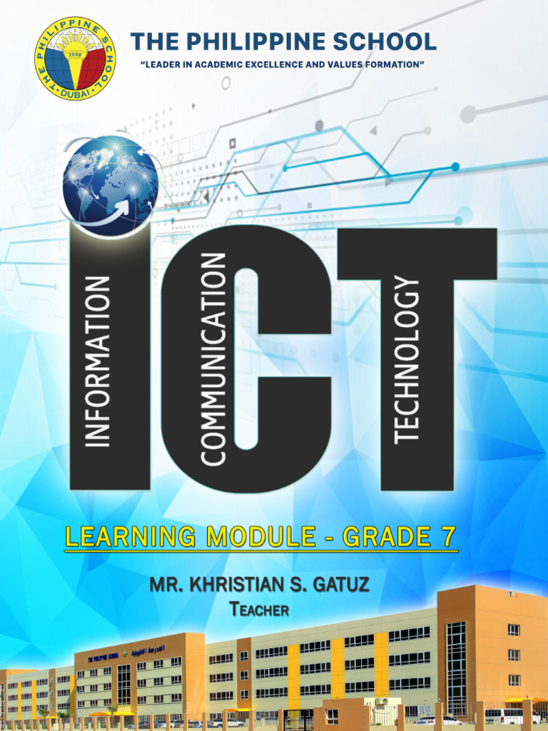 ICT 7 Learning Module | Download Free PDF | Adobe Photoshop | Graphics
