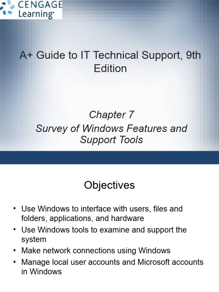 PPT ch07 | PDF | Window (Computing) | Windows 7