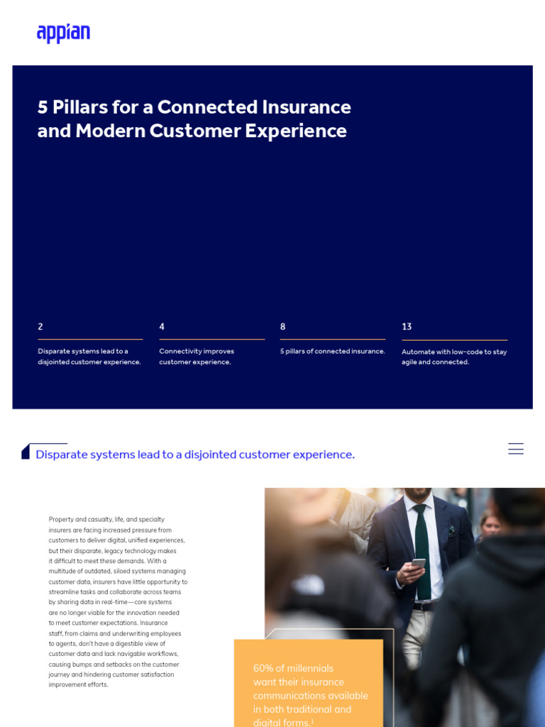Ebook 5 Pillars For A Connected Insurance and Modern Customer ...