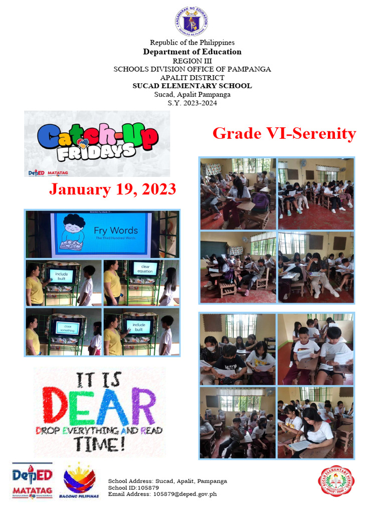 Catch Up-Fridayw2 | PDF