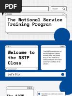 NSTP Components and Constitutional Basis of NSTP | PDF | Social Science