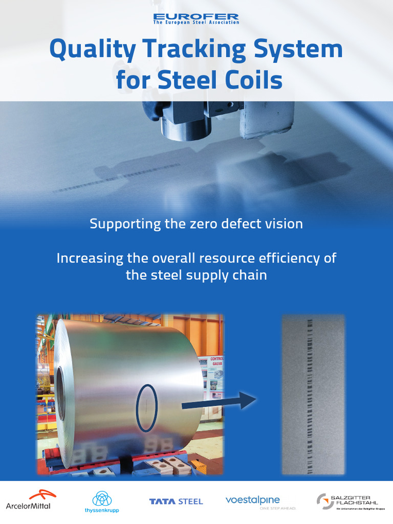 EUROFER Brochure Quality Tracking Final | PDF | Steel | Barcode