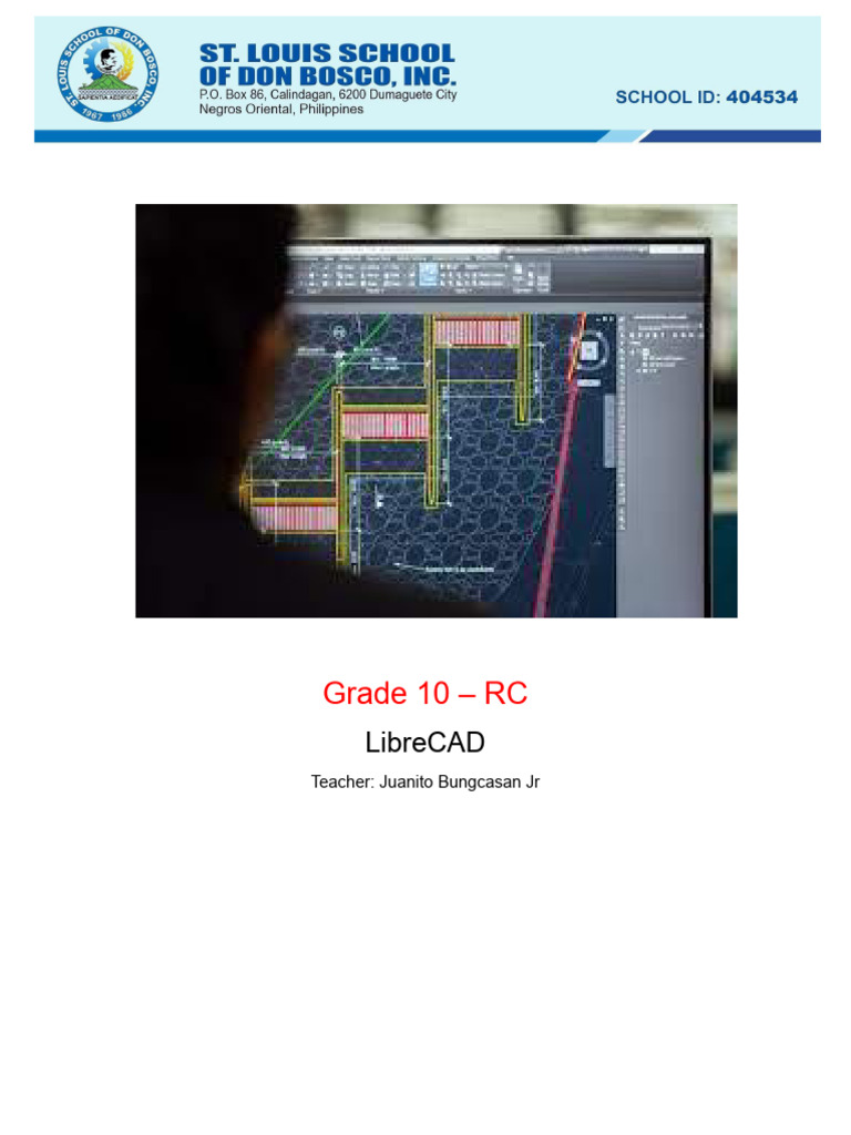 Libre CAD | PDF | Command Line Interface | Menu (Computing)