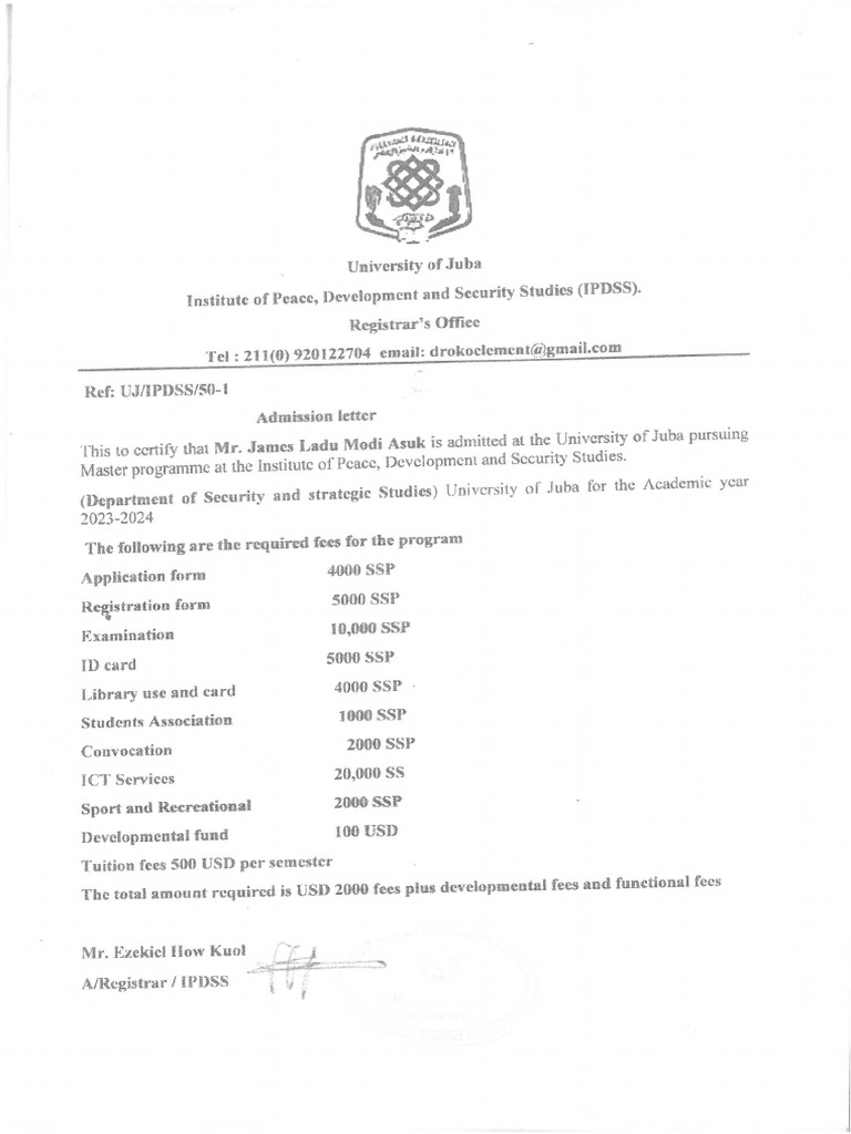 Juba University. | PDF