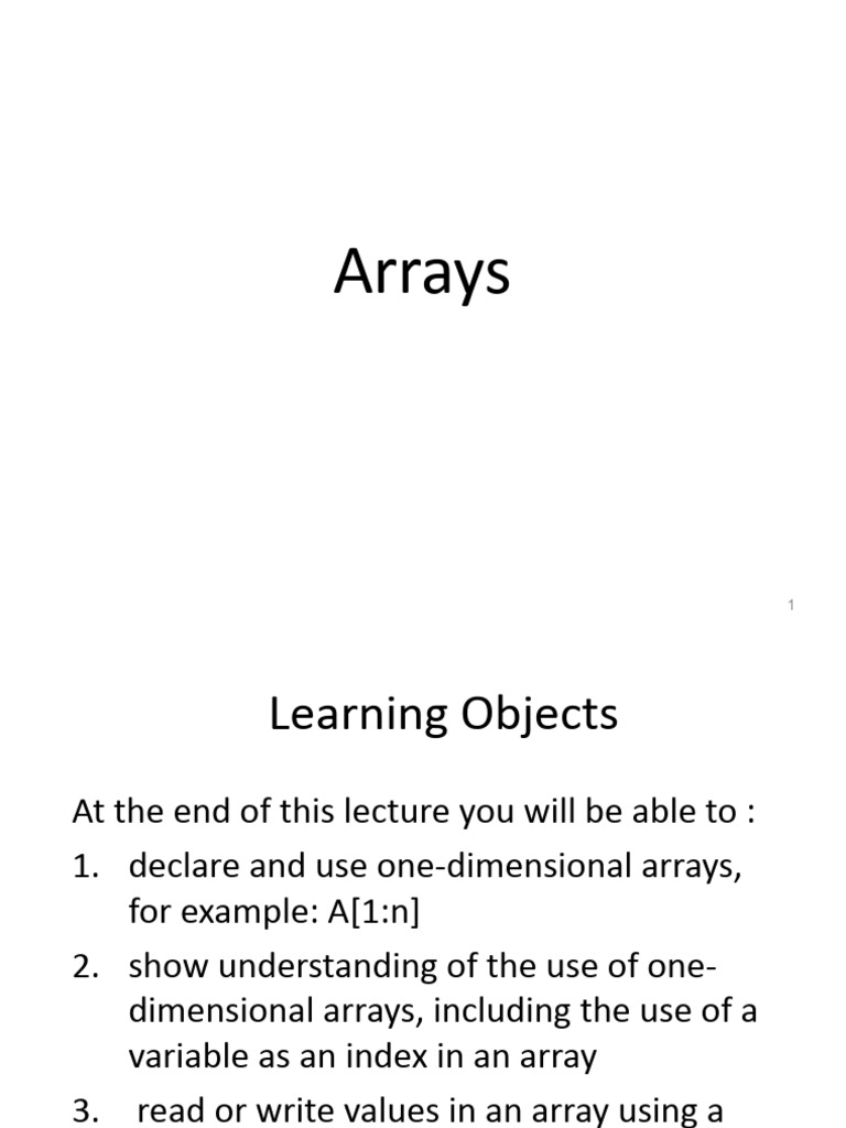 12-Arrays-xxx | PDF | String (Computer Science) | Computer Data