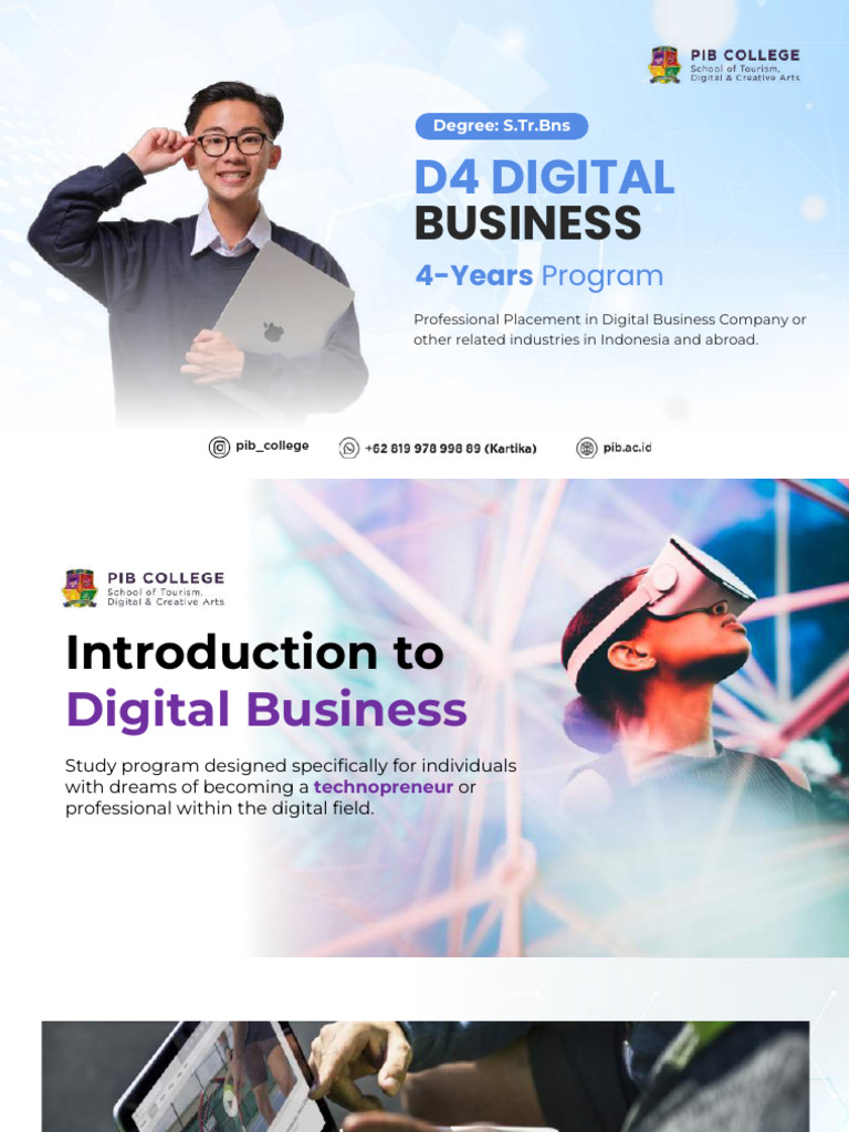 Deck Digital Business_compressed | PDF | Startup Company | Small Business & Entrepreneurs
