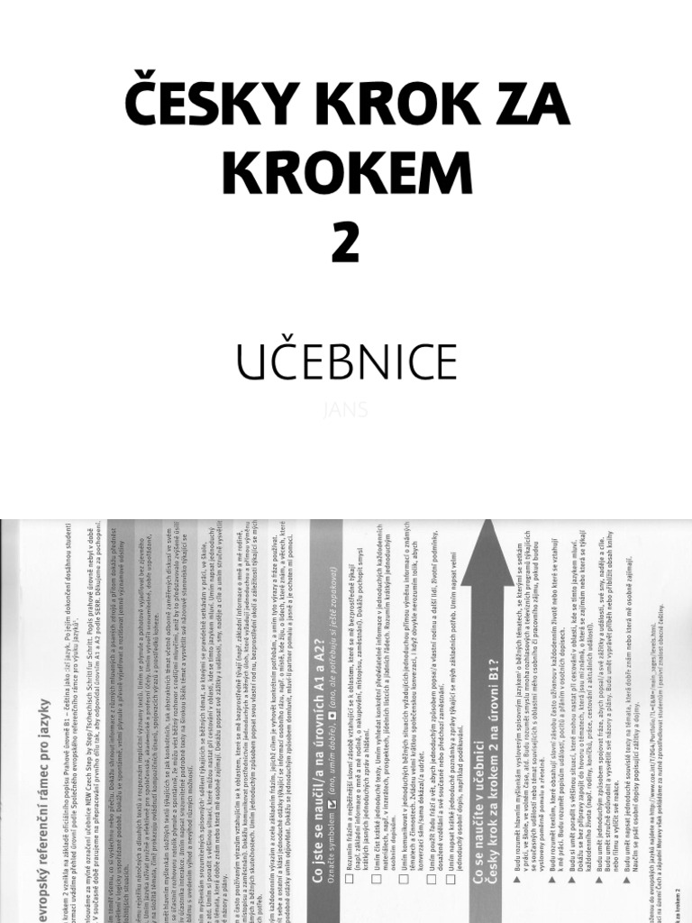 Česky Krok Za Krokem 2 | PDF