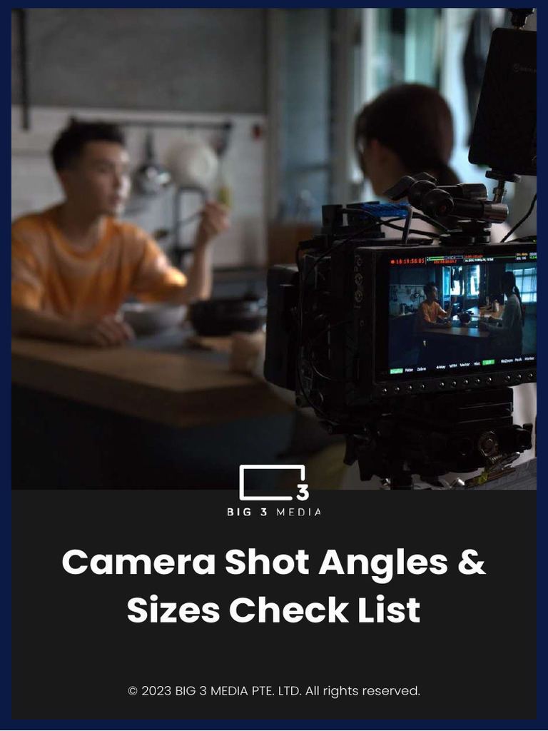 Filmmakers' Camera Shot Guide | PDF | Close Up | Camera