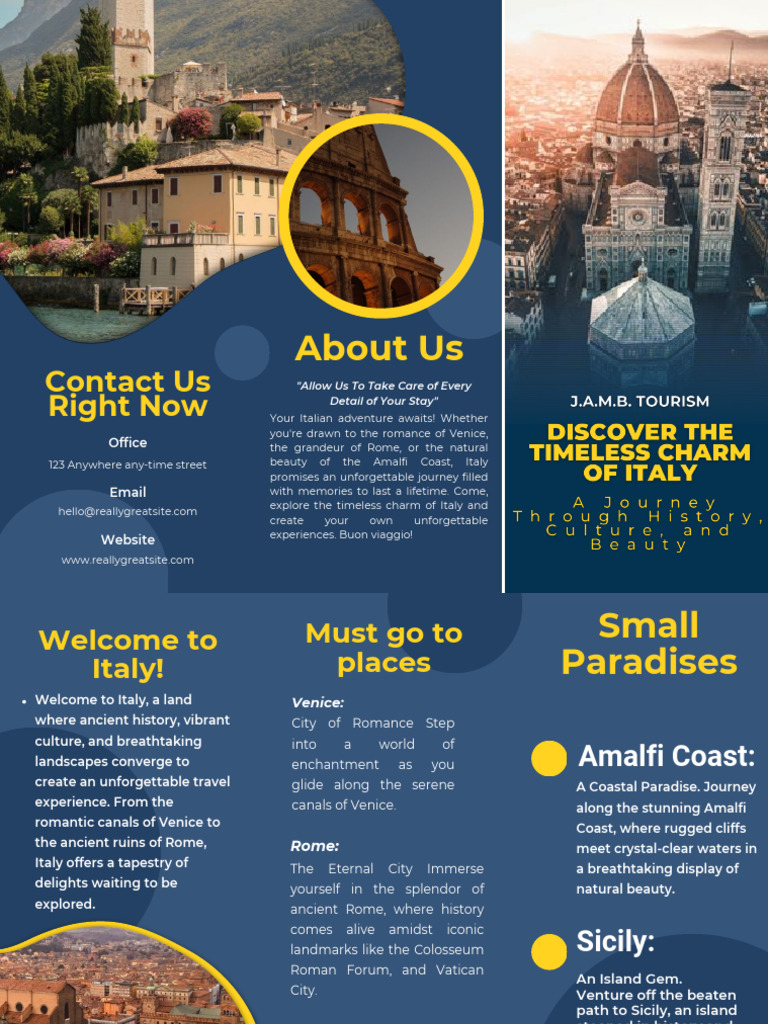 italy brochure | PDF | Italy | Rome