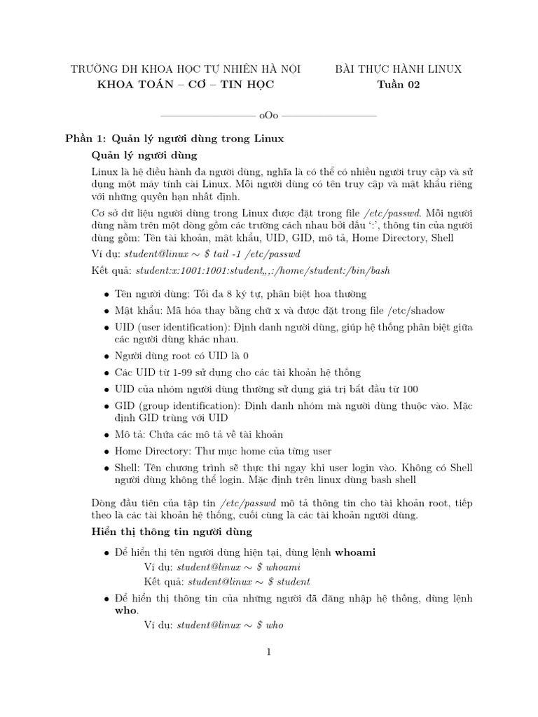 Tuan02 P1 New | PDF