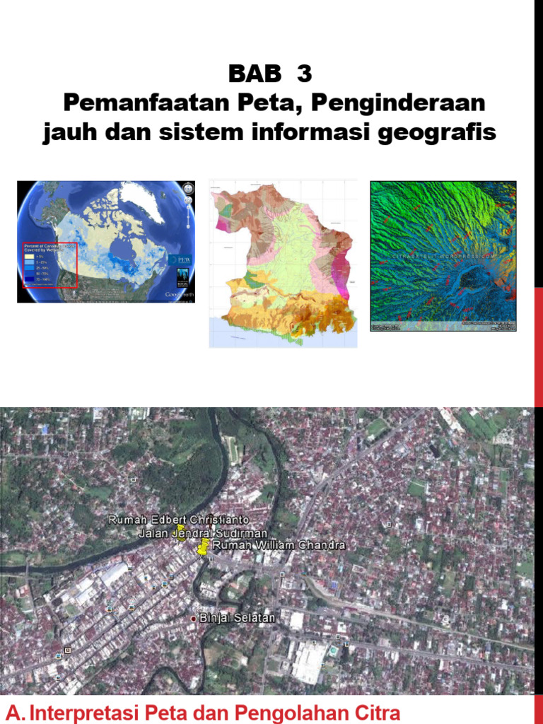 Bab 3 Pemanfaatan Peta, Inderaja, Dan Sig | PDF