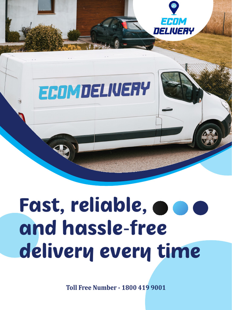 Ecom Delivery Booklet | PDF | E Commerce | Business Economics