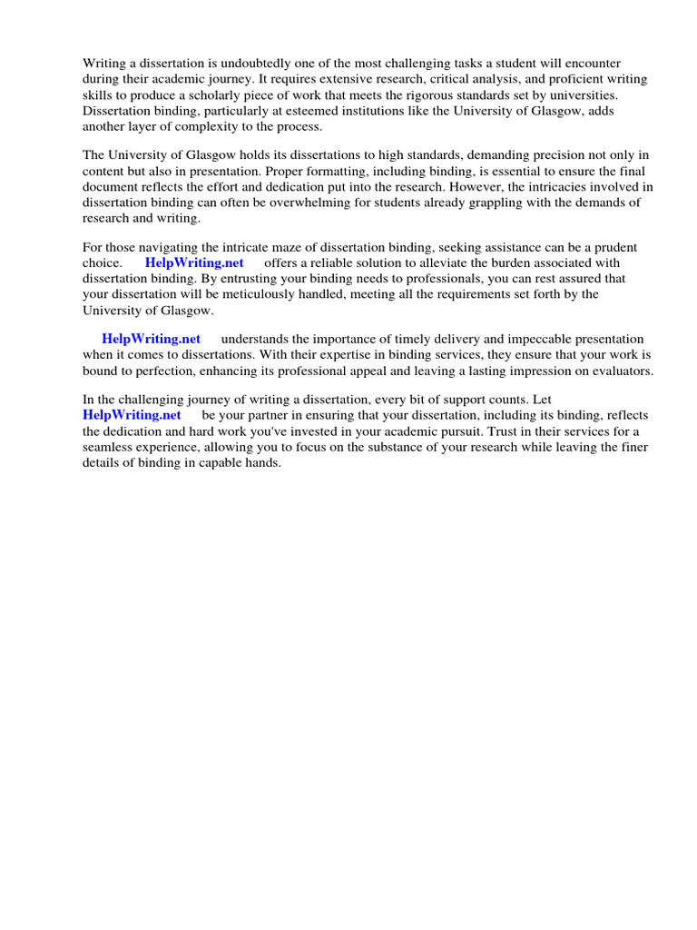 Dissertation Binding University of Glasgow | Download Free PDF | Thesis ... Dissertation Binding University of Glasgow | Download Free PDF | Thesis ...