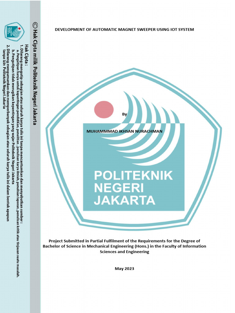 Identitas THESIS - Muhammad Ikhsan Nurachman | PDF | Internet Of Things