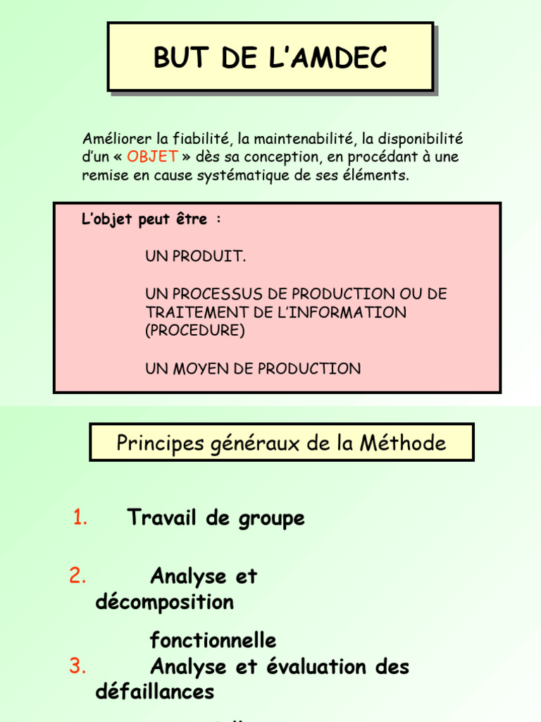 AMDEC Process Et Moyen ESIEE RR | PDF