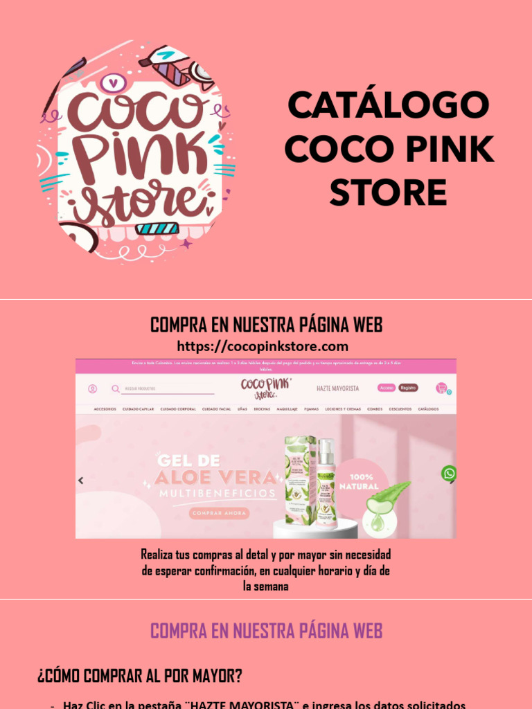 CATÁLOGO COCO PINK 11 MARZO - Compressed | PDF | Las compras en línea