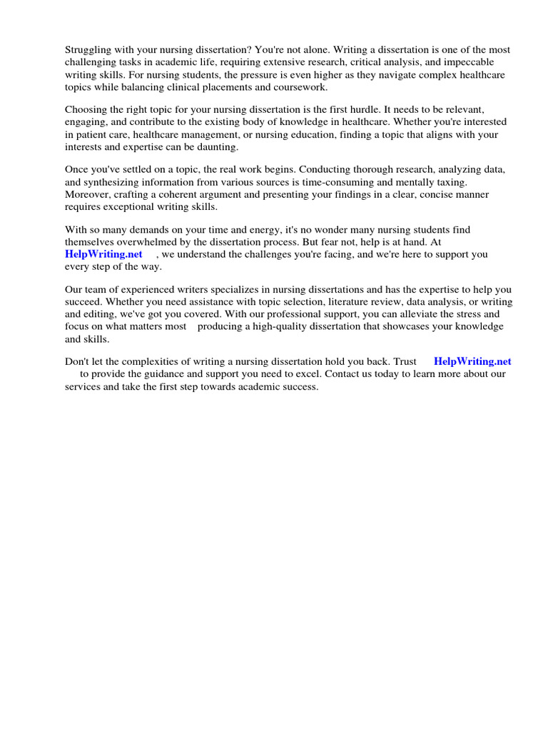 List of Nursing Dissertation Topics | PDF | Nursing | Health Care