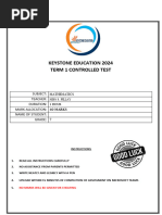 Grade 7 Term 1 Maths Assignment | PDF | Mathematics