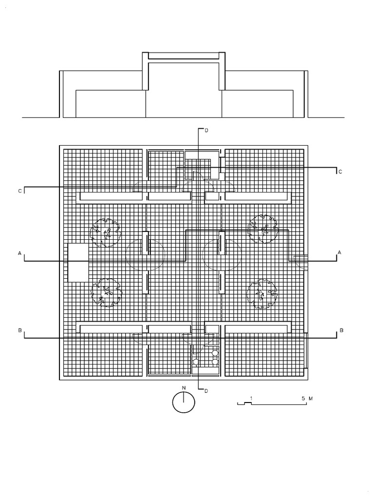 Casa Gaspar_Planta y Sección- Con Indicación | PDF