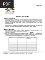 MBD 4 Declaration of Interest | PDF | Policy | Public Law