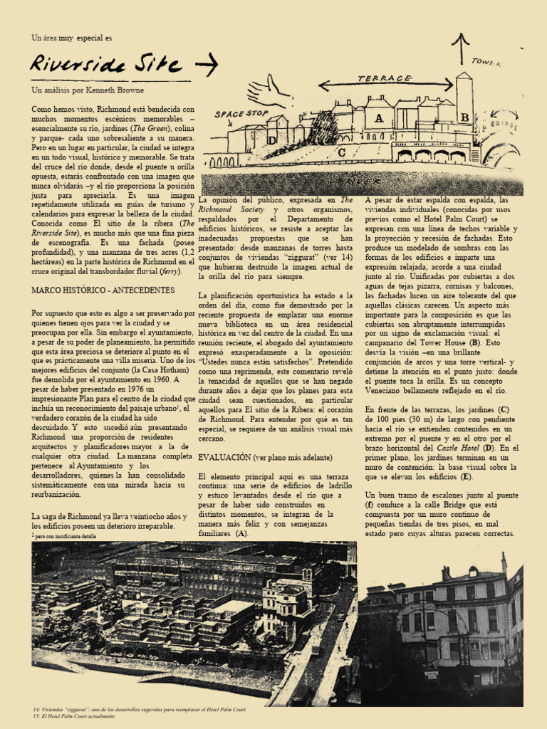 BROWNE, K.-Townscape Analysis-ESP | PDF | Calle | Richmond