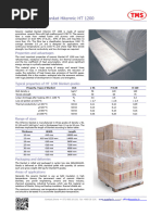 Superwool 607 HT Blanket, Datasheet | PDF | Thermal Insulation ...