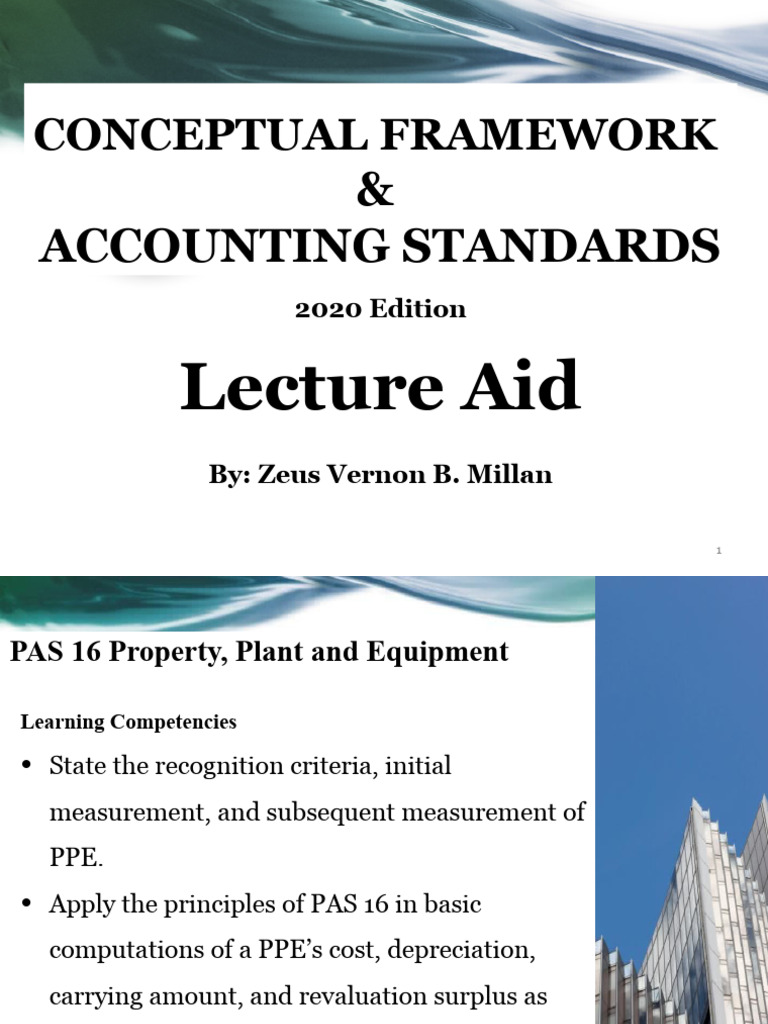 Pas-16 Ppe | PDF | Depreciation | Fair Value