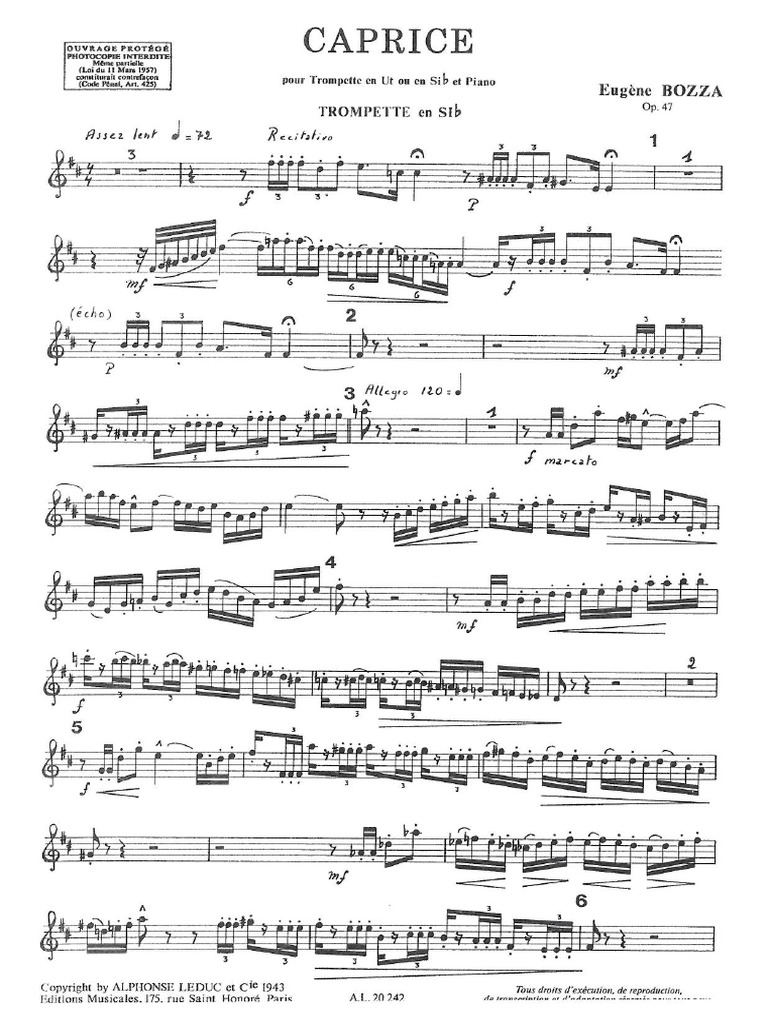 Bozza Caprice | PDF