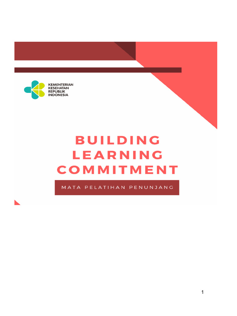 MPP.1 - Modul - BLC - Pelatihan - TSL - Was - Kualitas - Kesling - 2023 - Update | PDF