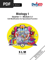 SHS STEM Bio1 Q1 Week 3 Module 5 - Cell Modification | PDF | Small ...