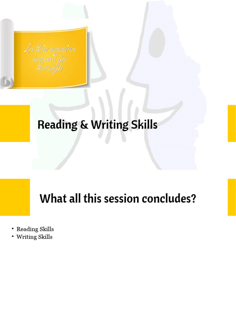 02 - Reading & Writing Skills | PDF | Résumé | Speed Reading 02 - Reading & Writing Skills | PDF | Résumé | Speed Reading