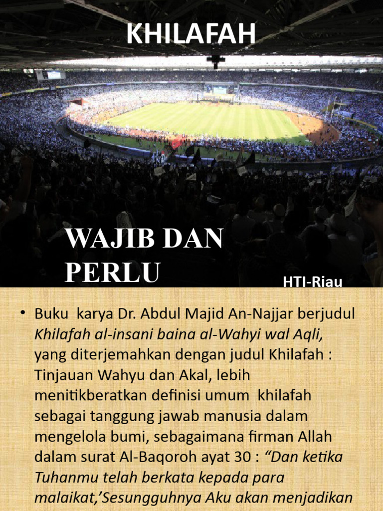Wajibnya Khilafah dalam Islam: Tinjauan Ulama | PDF