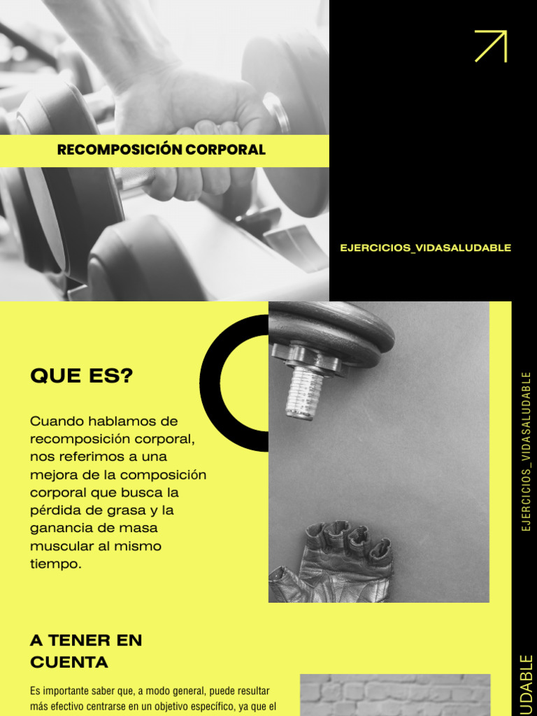 Recomposición Corporal | PDF | Obesidad | Tejido adiposo