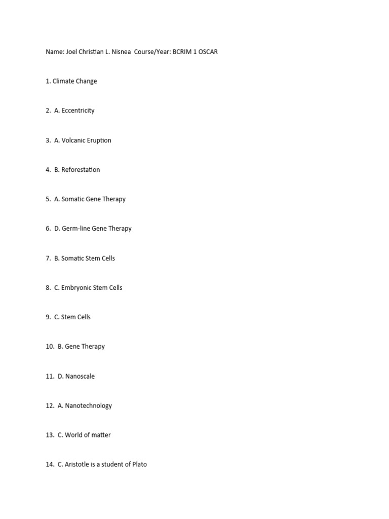 Sts Final Exam | PDF