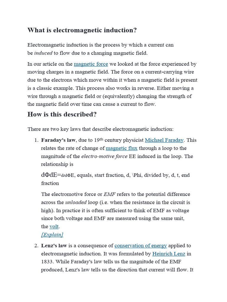 ELECTRICALMICROPROJECT | PDF | Electromagnetic Induction | Inductor