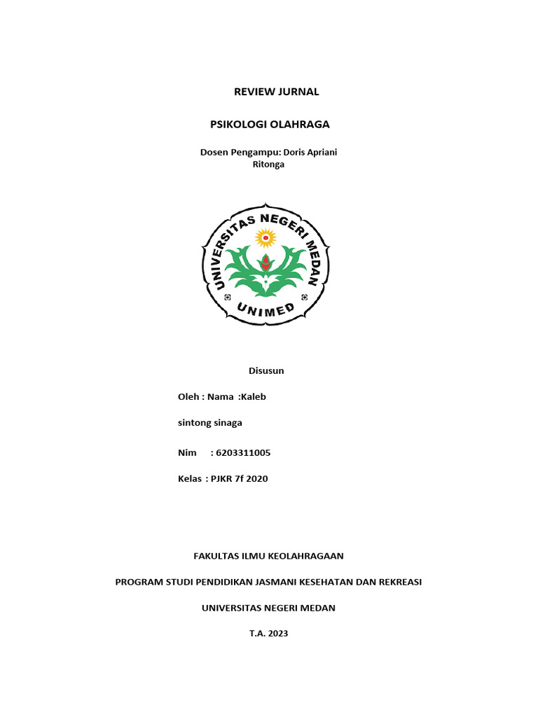 Review Jurnal (UAS) | PDF