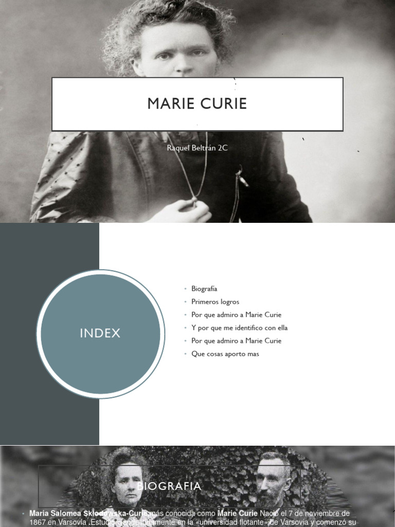Marie Curie 3 | PDF