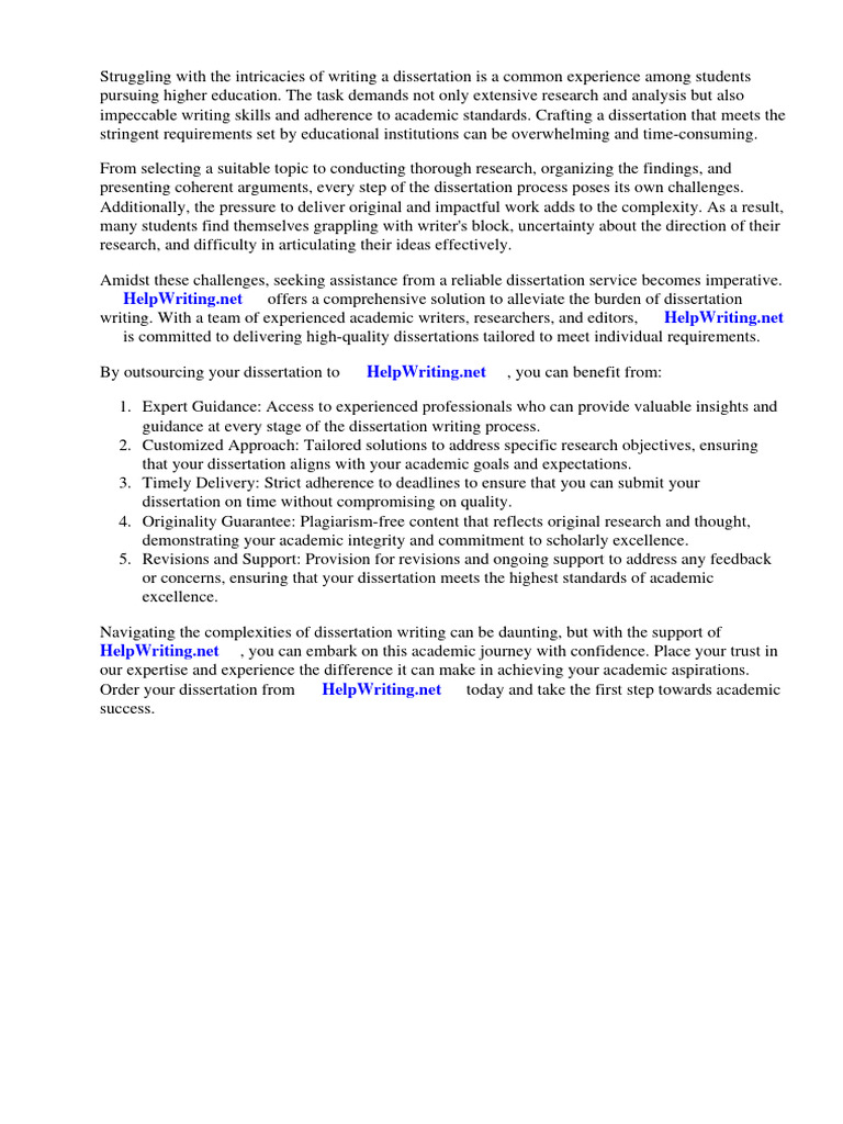 Sample Dissertation Service Quality | PDF | Thesis | Quantitative Research