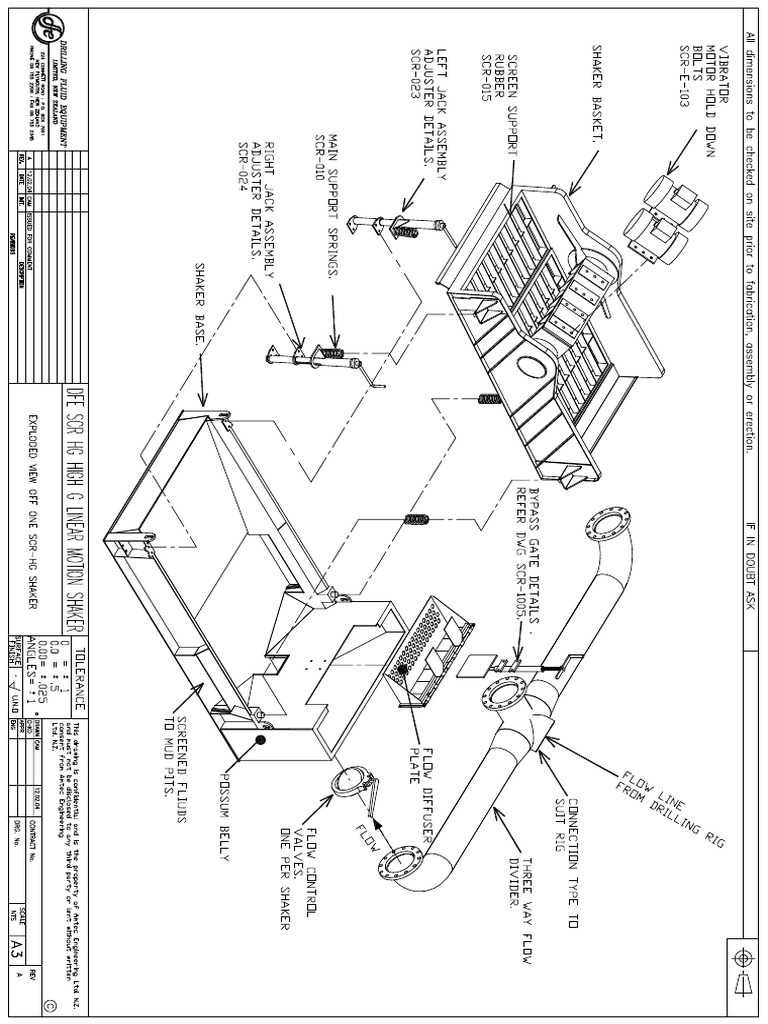 Exploded SCR-HG Shaker Parts | PDF