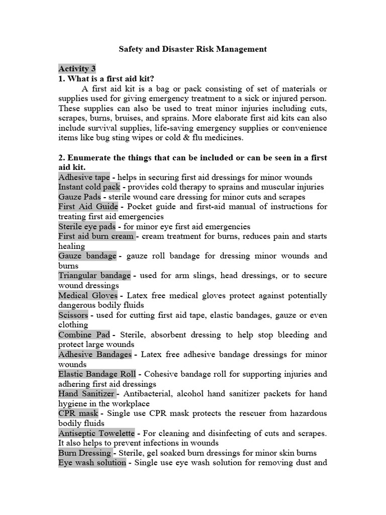 SDRM | PDF | Wound | First Aid