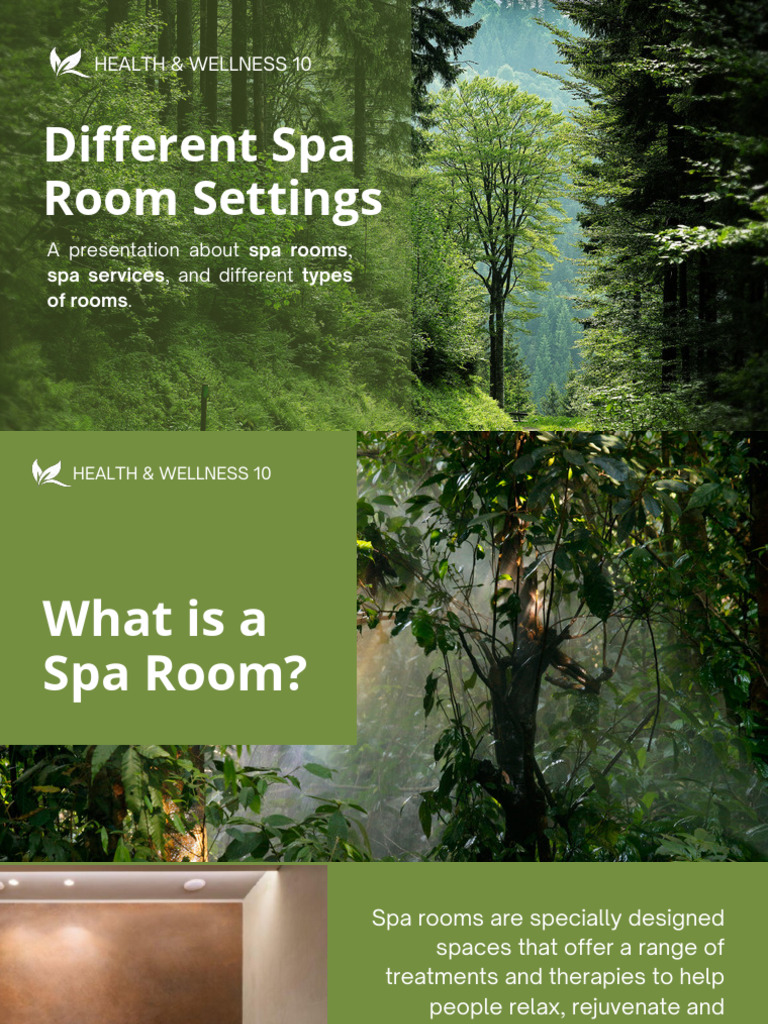 DIFFERENT SPA ROOM SETTINGS | PDF | Spa | Massage