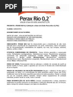 Peroxy 4D - Ficha Técnica | PDF | Desinfetante | Microbiologia