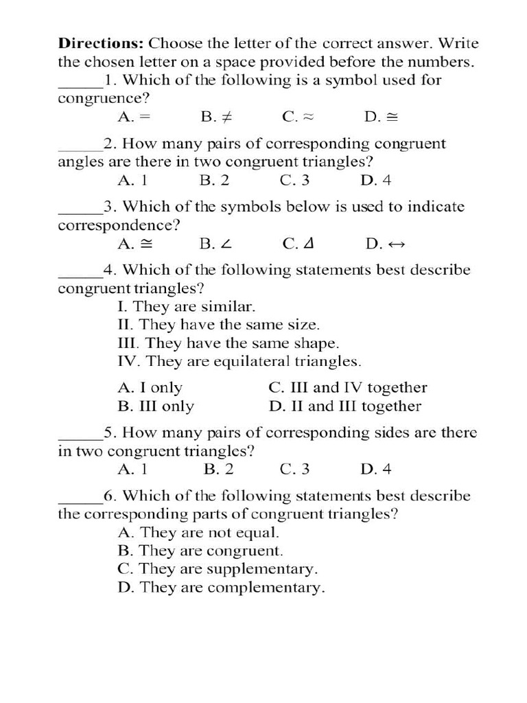 Math 8 Quiz Pdf