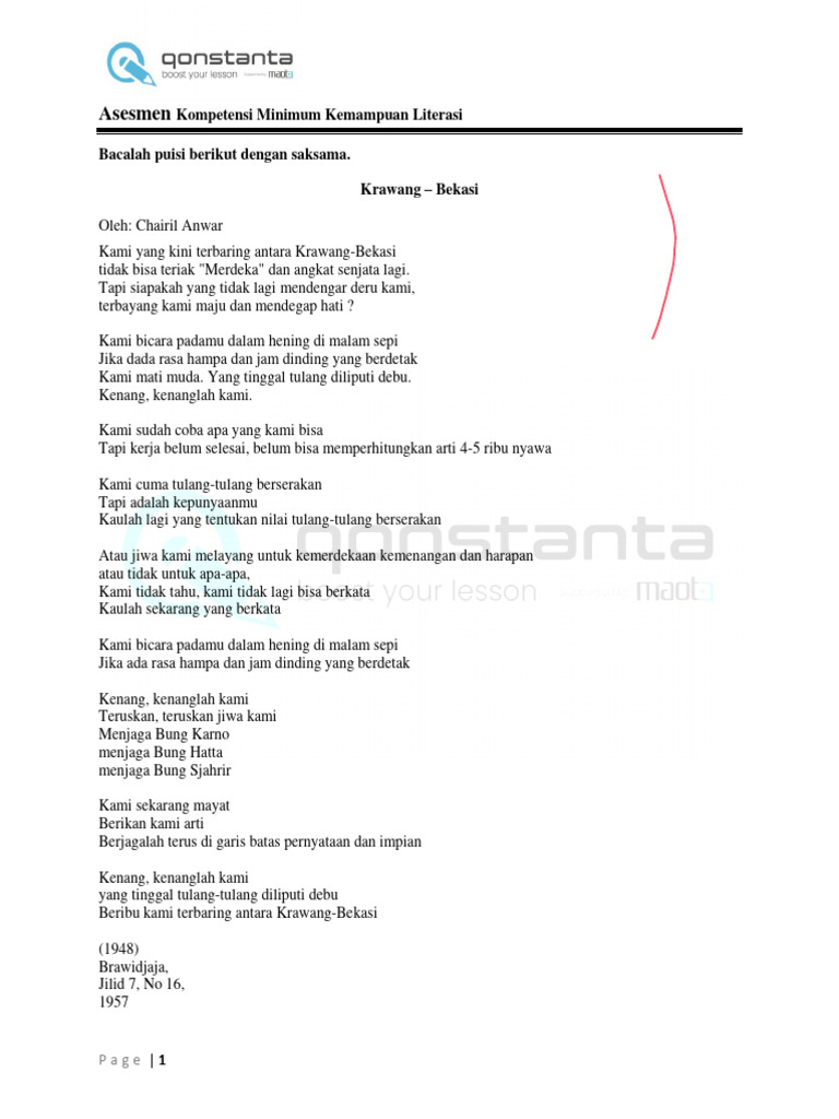 AKM Literasi Naskah 2 9 (Selesai) | PDF