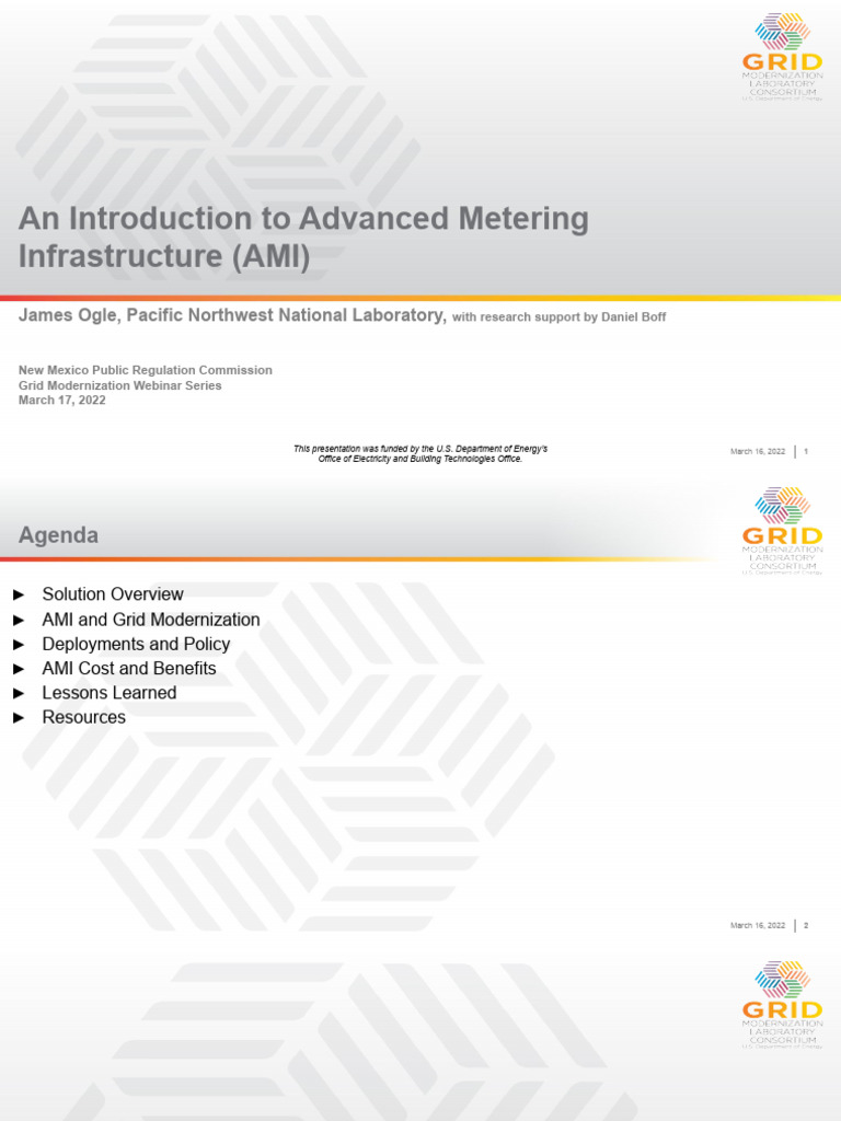 Ami SG Unit 3 | PDF | Smart Grid | Electrical Engineering