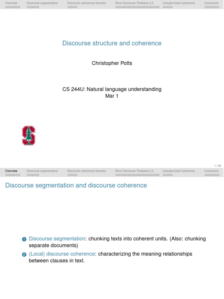 cs224u-slides-03-01 | PDF | Image Segmentation | Matrix (Mathematics)