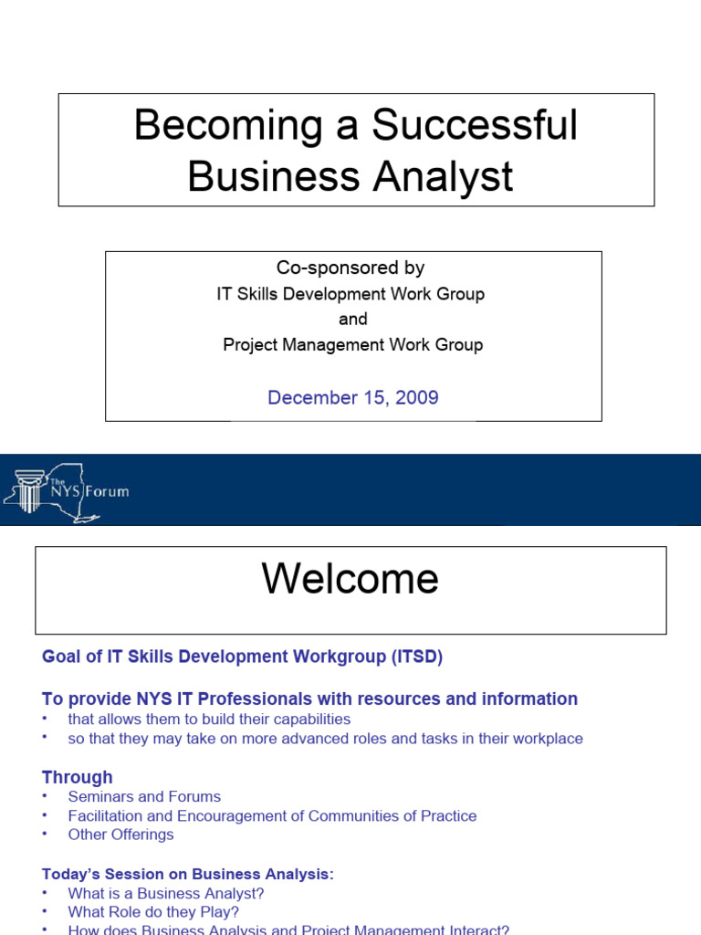BA Event Dec15 Combined Presentations | PDF | Software Development Process | Business Analysis