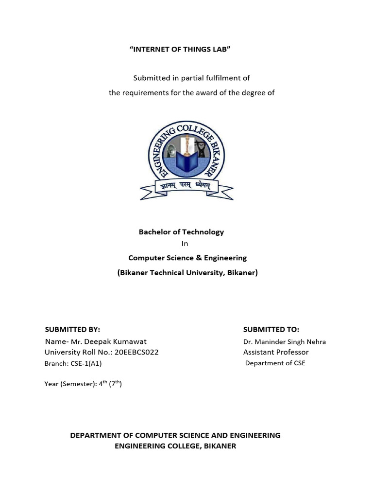 IOTlab Deepak | PDF | Computer File | Area IOTlab Deepak | PDF | Computer File | Area